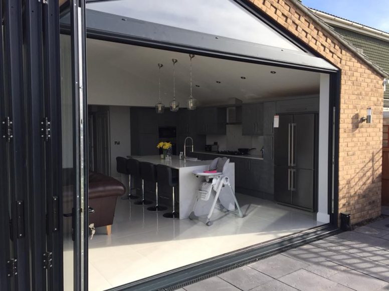 Elegant Bifold Doors From Custom Choice Windows Peterborough